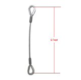 Hercules Crane & Lifting Supplies | WIRE SLING 5/8'' X 5' C/W 10 ...